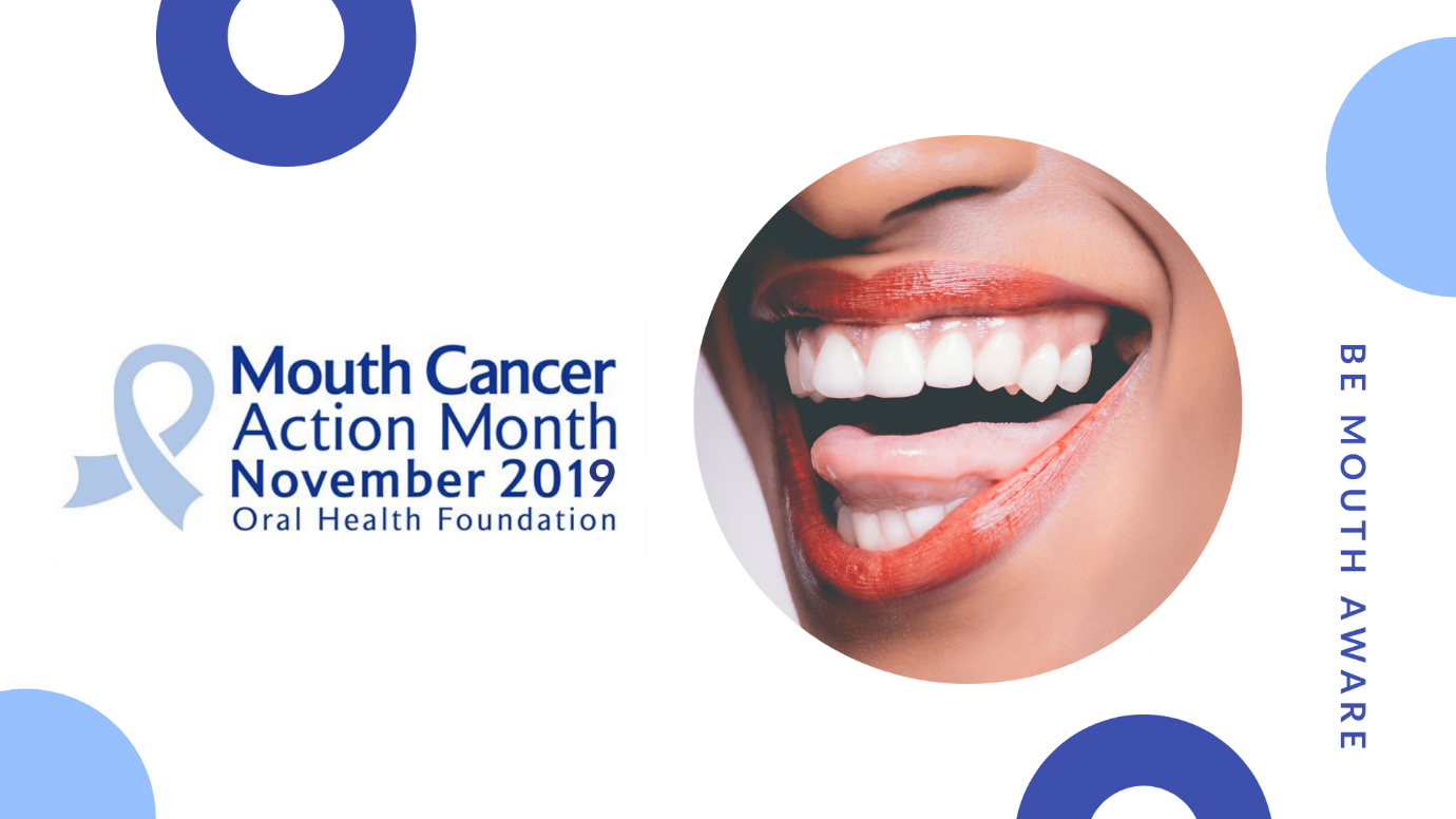 Mouth Cancer Awareness Logo April 2019 Oral Cancer Awareness Month